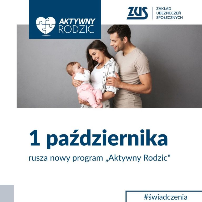 Aktywny rodzic – od dziś można składać wnioski do ZUS - Przegląd Olkuski